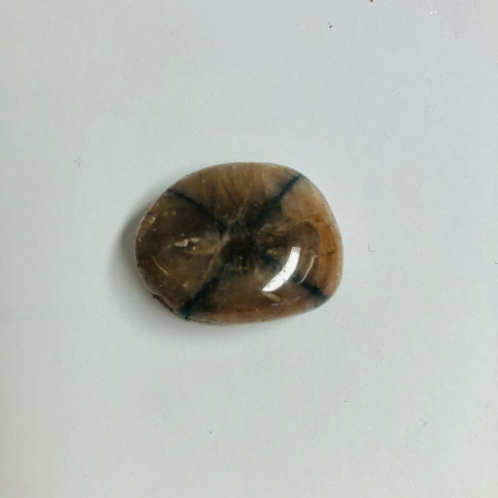 Andalousite ou Chiastolite Bretagne (France) - pierre roulée - La Porte ...