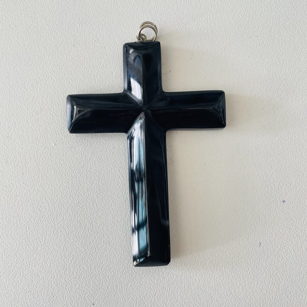 Croix d'Ânkh ou Croix de Vie - pendentif argenté - La Porte des Secrets