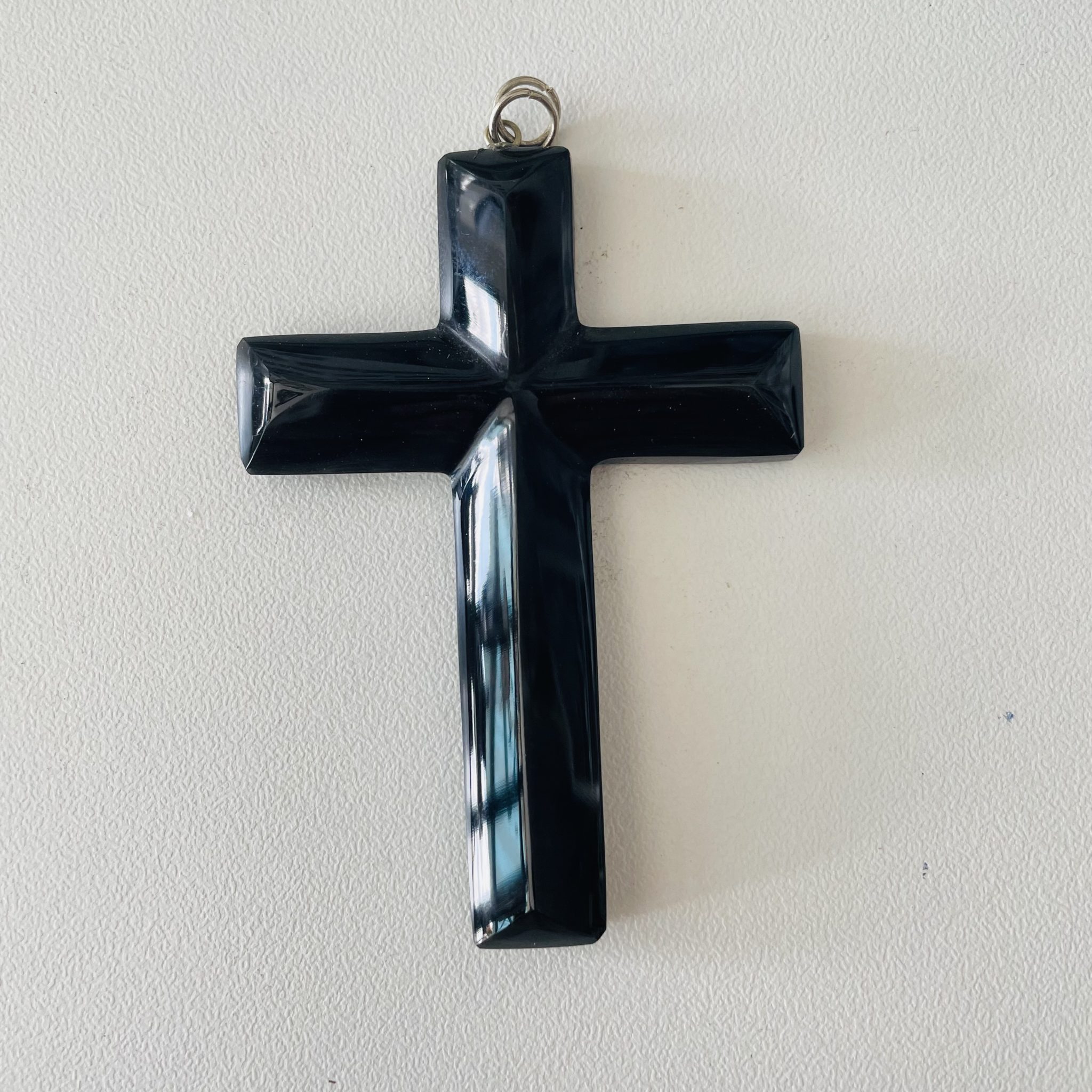 Croix d'Ânkh ou Croix de Vie - pendentif argenté - La Porte des Secrets