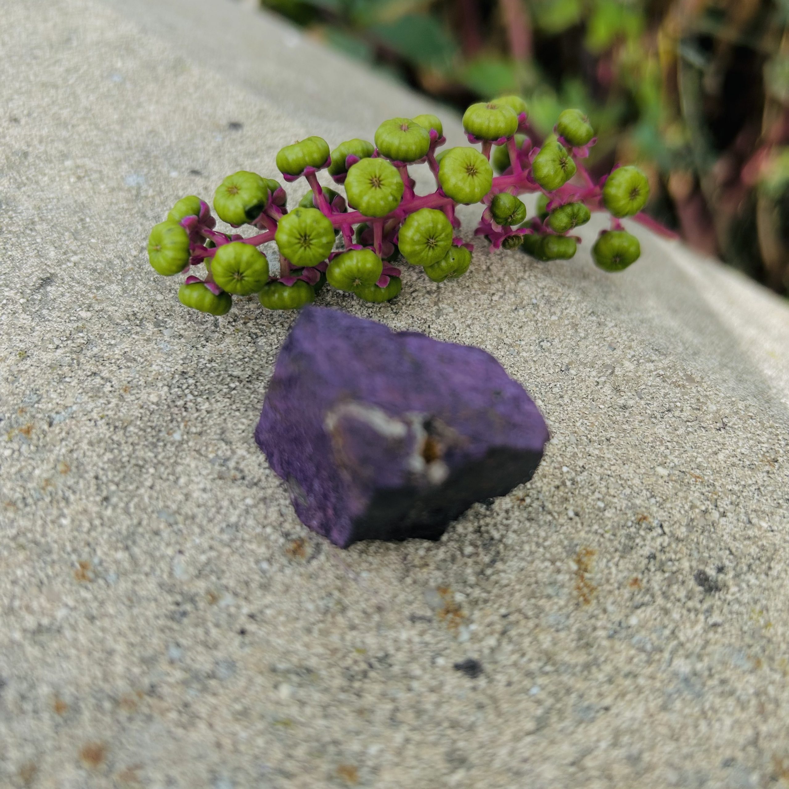 PURPURITE de Namibie - La Porte des Secrets