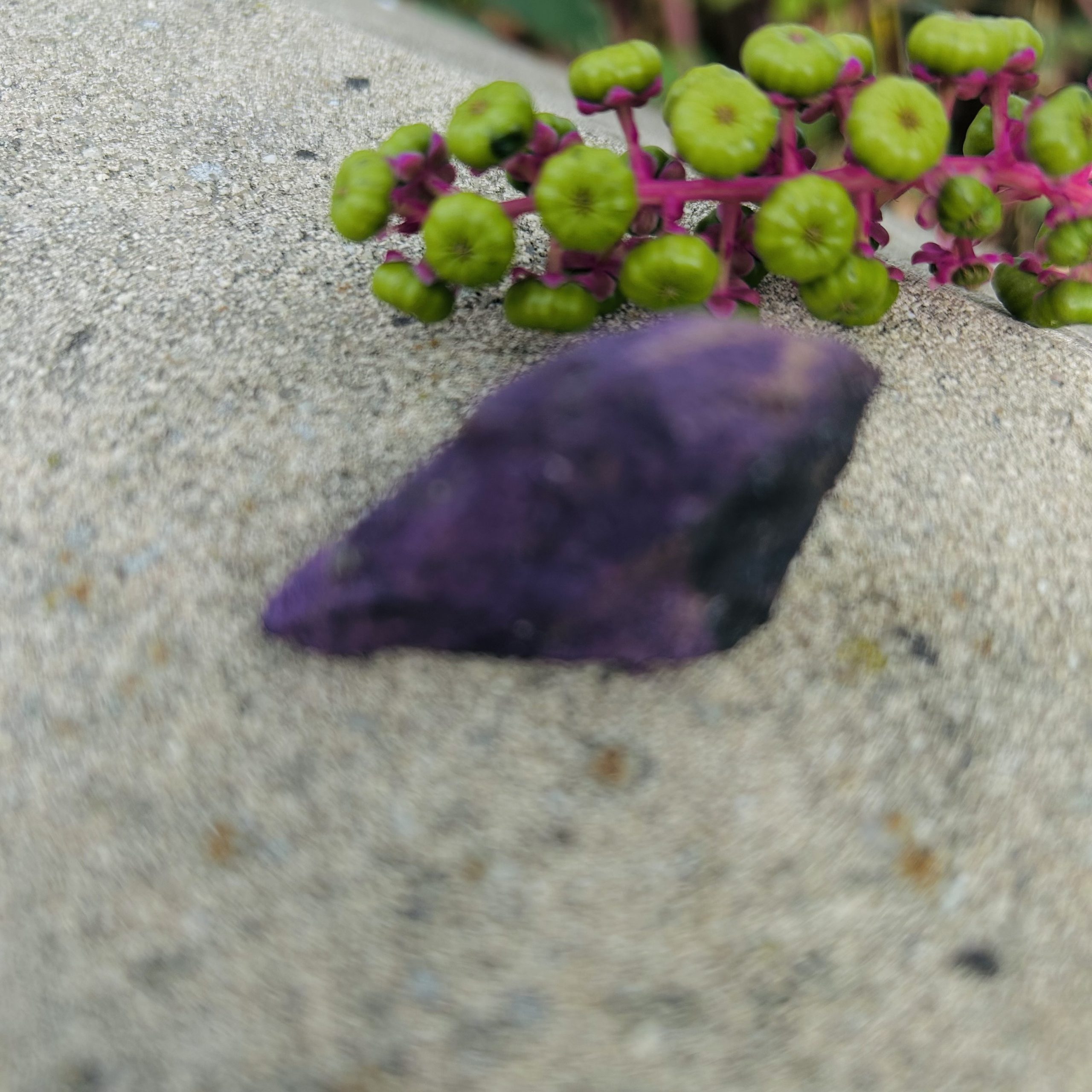 PURPURITE de Namibie - La Porte des Secrets