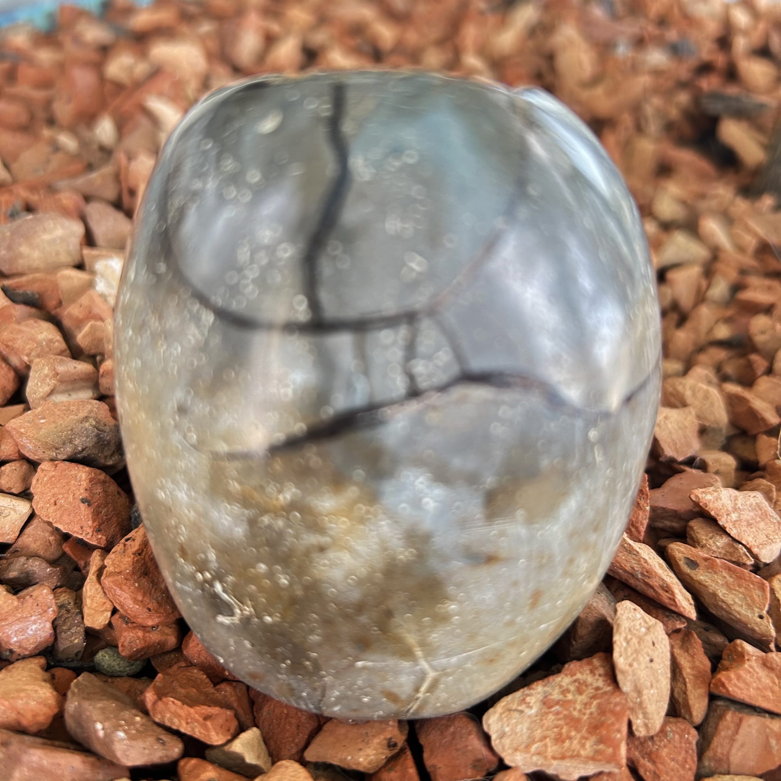 Septaria sauvage nodule de Madagascar - La Porte des Secrets