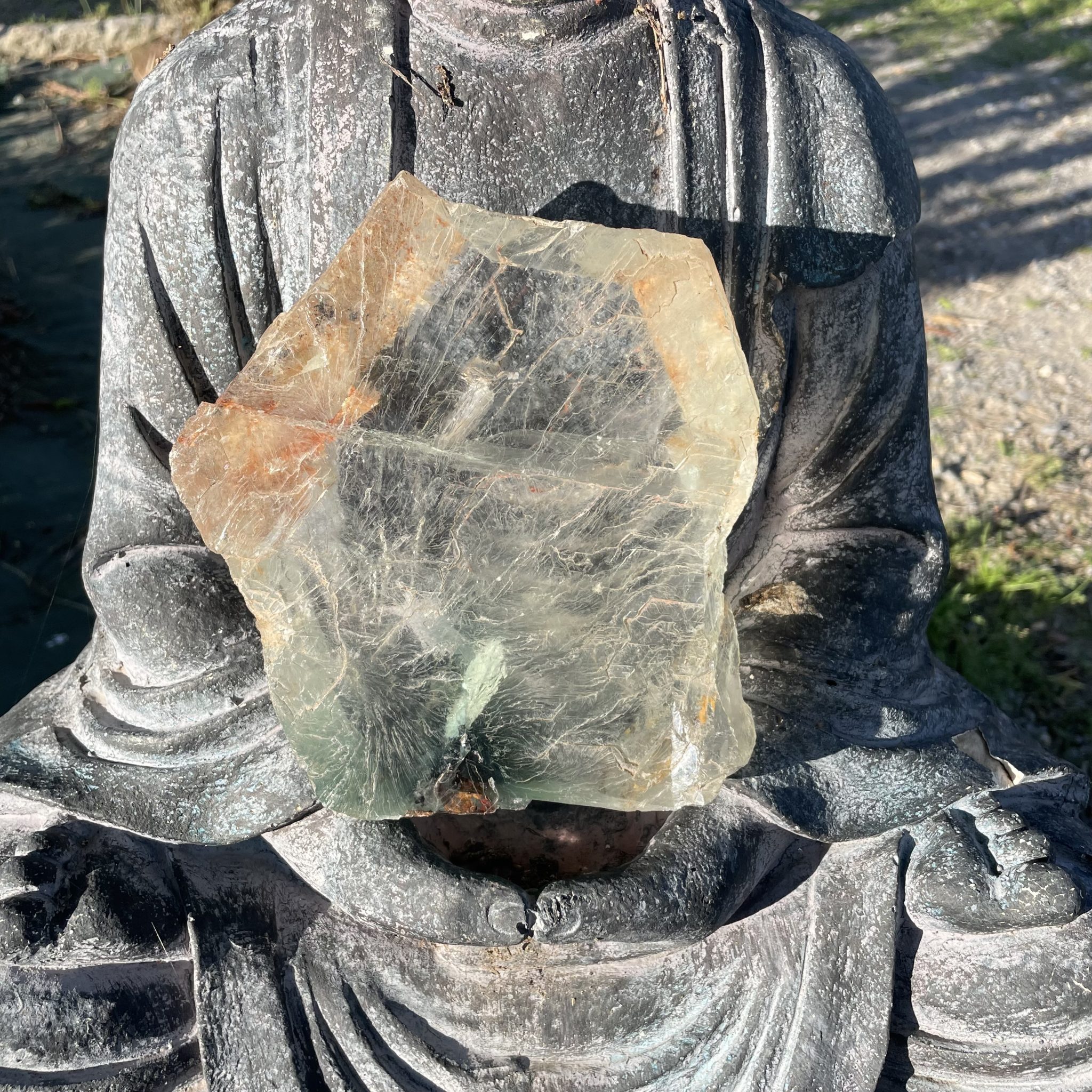 Baryte Rare grande forme libre, Maroc - La Porte des Secrets