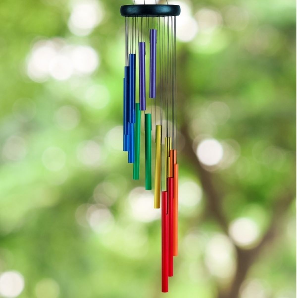 Grand Carillon traditionnel 7 chakras 74 cm - La Porte des Secrets