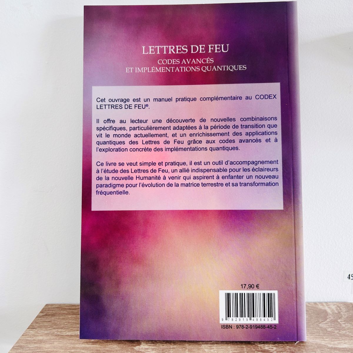 Lettres de Feu ''Codes et implémentations avancés Quantique'' - La Porte des Secrets